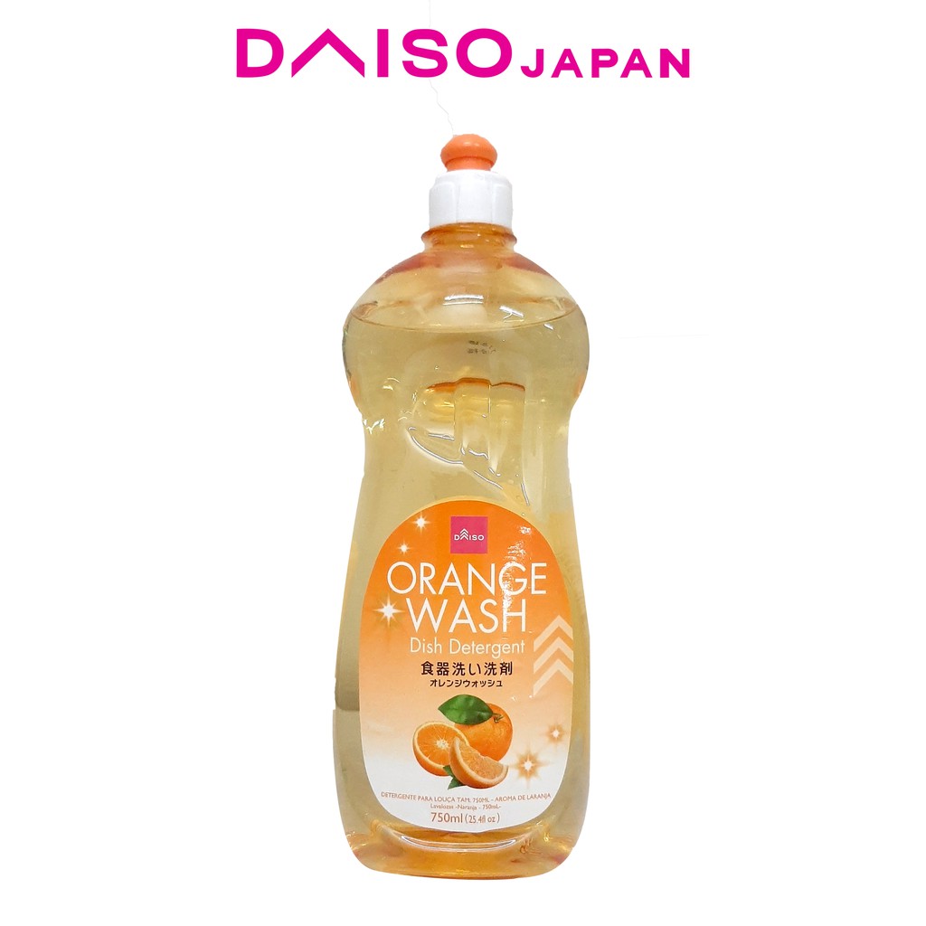 Daiso Orange Dishwashing Liquid (750ml) | Shopee Philippines