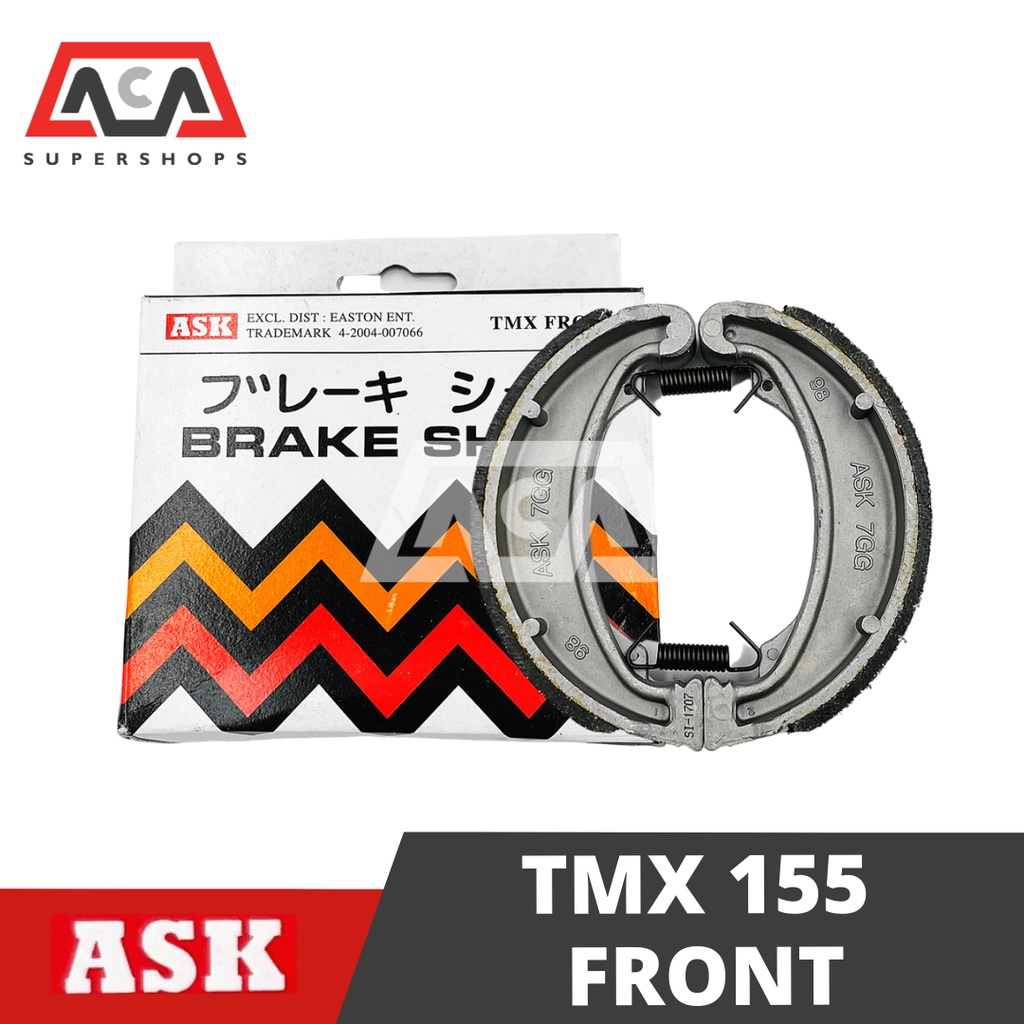 ASK Brake Shoe Front TMX155 | Shopee Philippines