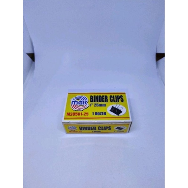 MGK / TM Binder Clip Black Color by Box ( 12 pcs ) | Shopee Philippines