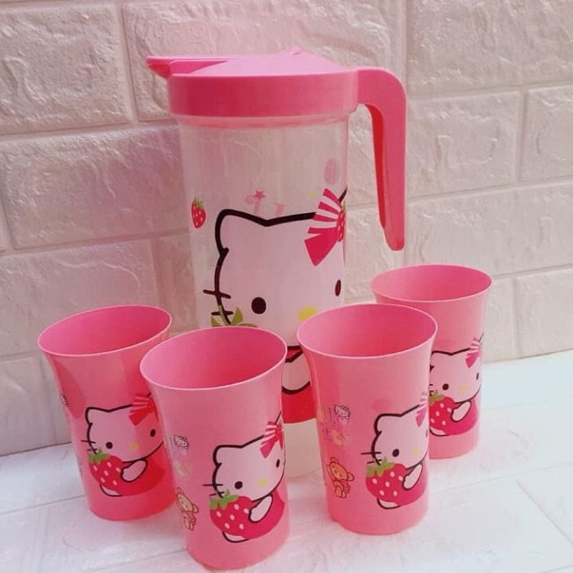 Hello kitty pitcher set | Shopee Philippines