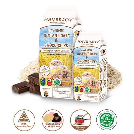Havermix Instant Oats & Choco Chips 1kg - Havermout - Chocolate Oat ...