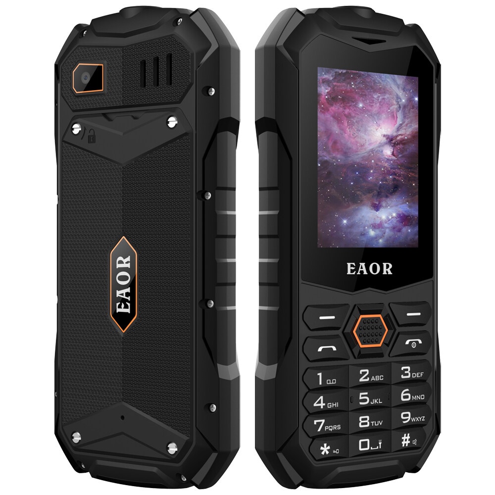 EAOR 4G LTE/2G Slim Keypad Phones Rugged Phone IP68 Waterproof ...