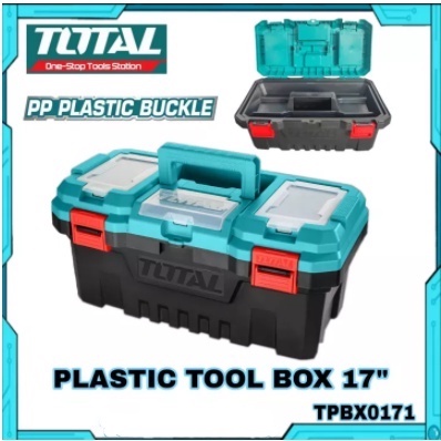 17" Total TPBX0171 Toolbox and THKTHP20326 32 Pcs Handtools Set(w/ BOX ...