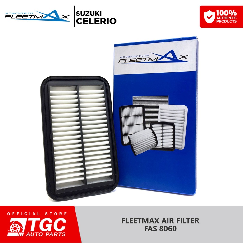 Fleetmax Air Filter / Air Cleaner Suzuki Celerio 2009 - 2010 FAS8060 ...