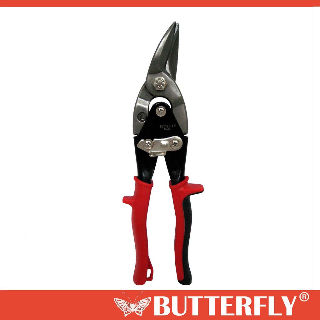 BUTTERFLY Tools Aviation Snips 10" (Straight, Right, Left) Metal Sheet ...
