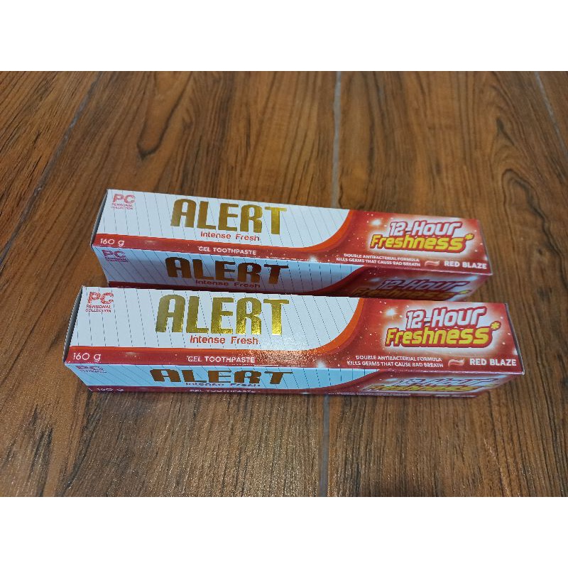 PERSONAL COLLECTION ALERT INTENSE FRESH GEL TOOTHPASTE 160GMS | Shopee ...