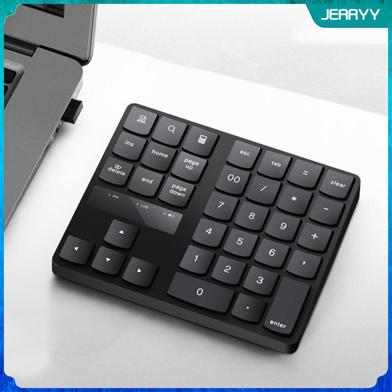 Wireless Numeric Keypad Keyboard Number Pad for Laptop PC, 35 keys, FSK ...