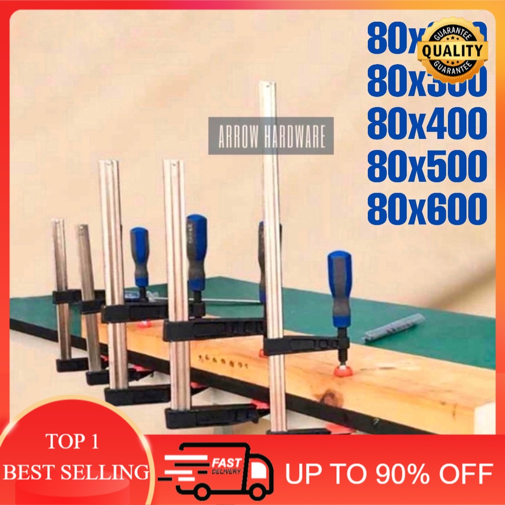 Adjustable Heavy Duty Steel F Type Clamp Professional Woodworking Clamp ...