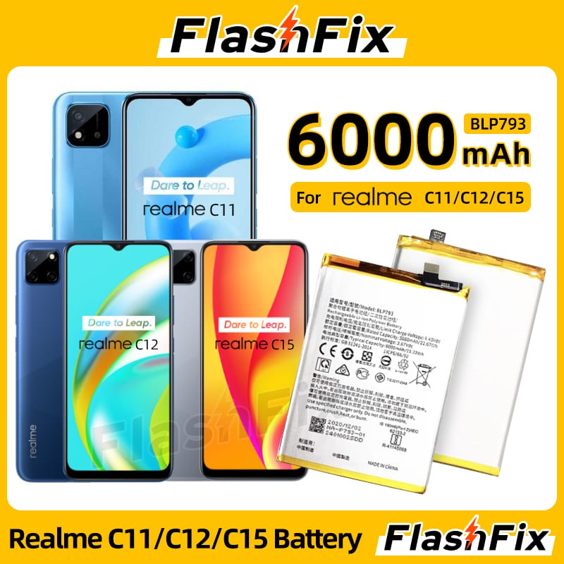 FlashFix For Realme C11/C12/C15 High Quality Cell Phone Replacement ...