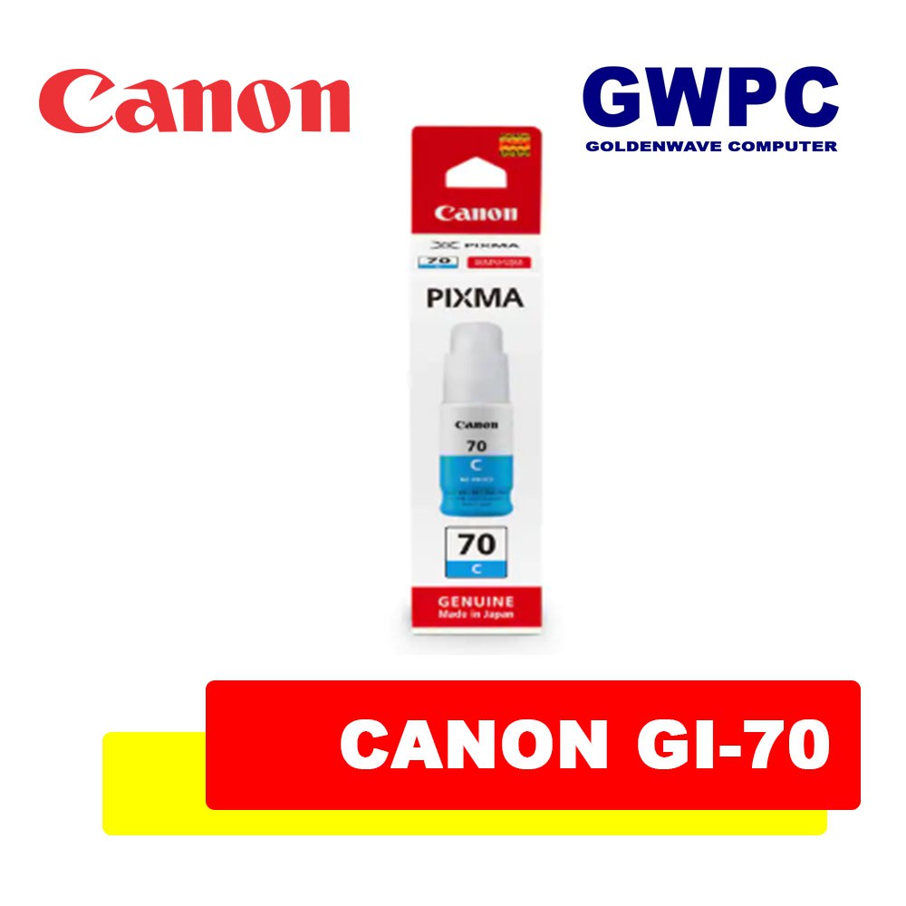 Canon GI-70 Genuine Ink Bottle | Shopee Philippines