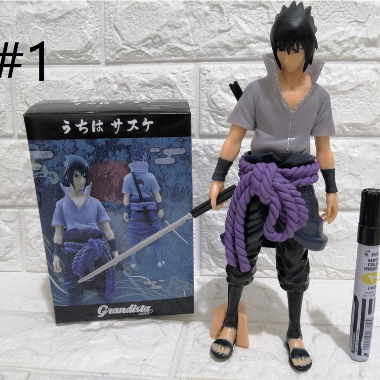 Naruto Uchiha Sasuke Naruto Itachi With Anbu Mask Big Anime Collectible ...