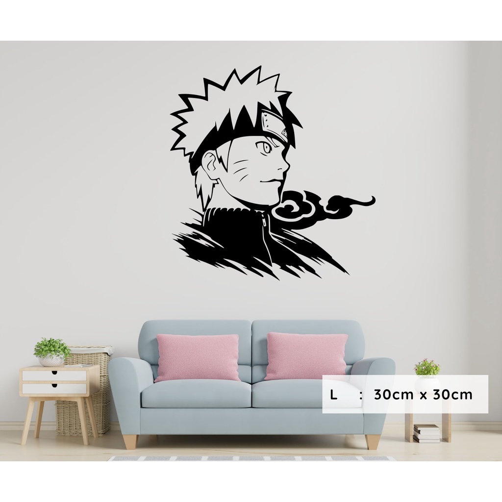 Naruto wall Decal Vinyl sticker (Anime design) | Shopee Philippines