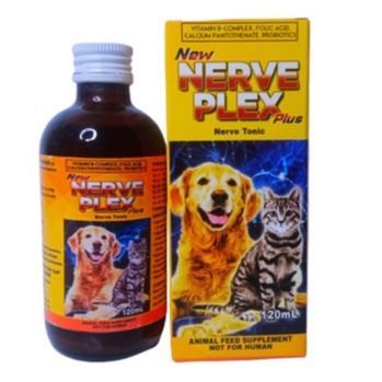 [VET SUPPORT] 120ml NERVE PLEX PLUS / Brain and Nervous System Tonic ...