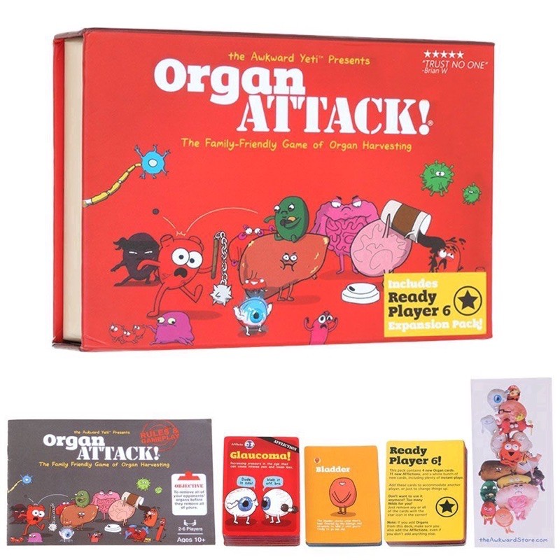 [Dented Box]Organ Attack! Card Games Boardgame Family Games | Shopee ...