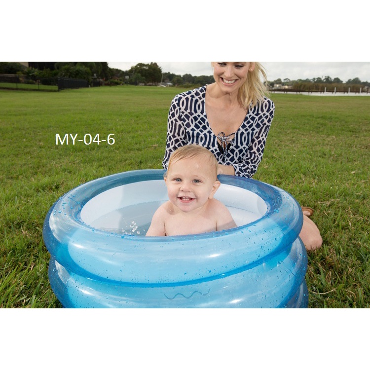 Children Inflatable Raft Kids Beach Swimming Pool PVC Cartoon Printing ...