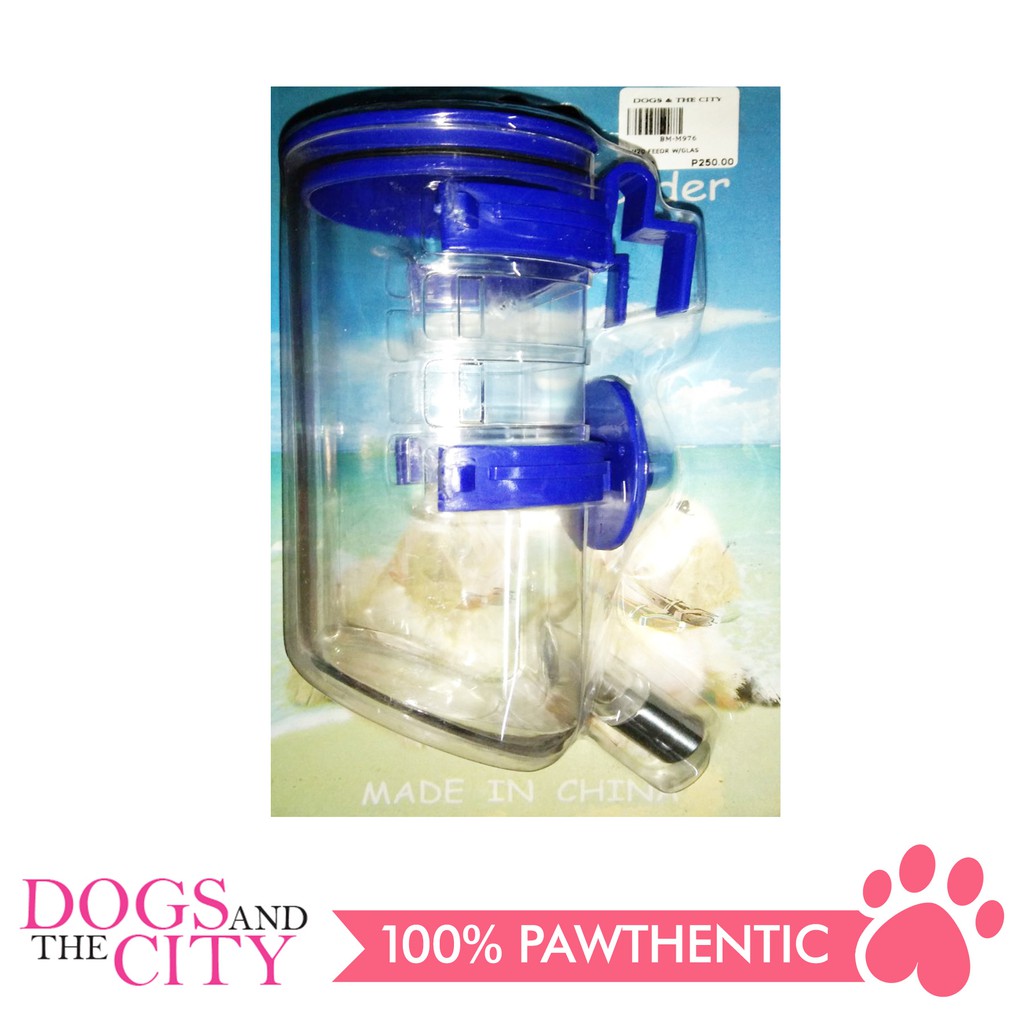 BM Dog and Cat Water Feeder with Acrylic Glass 350ml | Shopee Philippines
