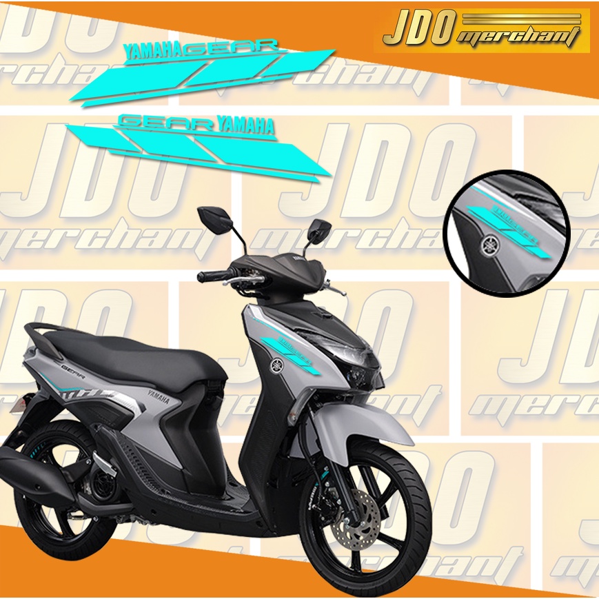 Yamaha Mio Gear Stickers 2pcs | Shopee Philippines