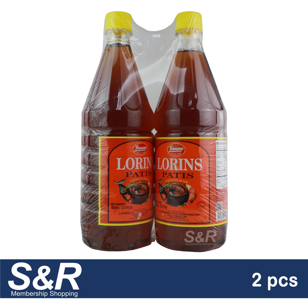 Lorins Patis All Purpose Sauce 2 bottles | Shopee Philippines