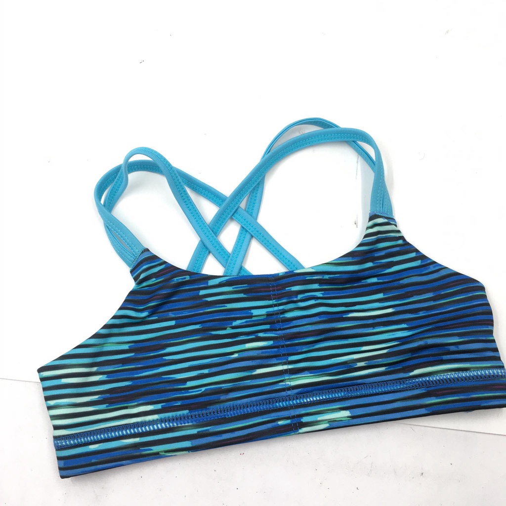 Strappy Cross Back Design Mini Striped Printed Design For Kids Girls ...