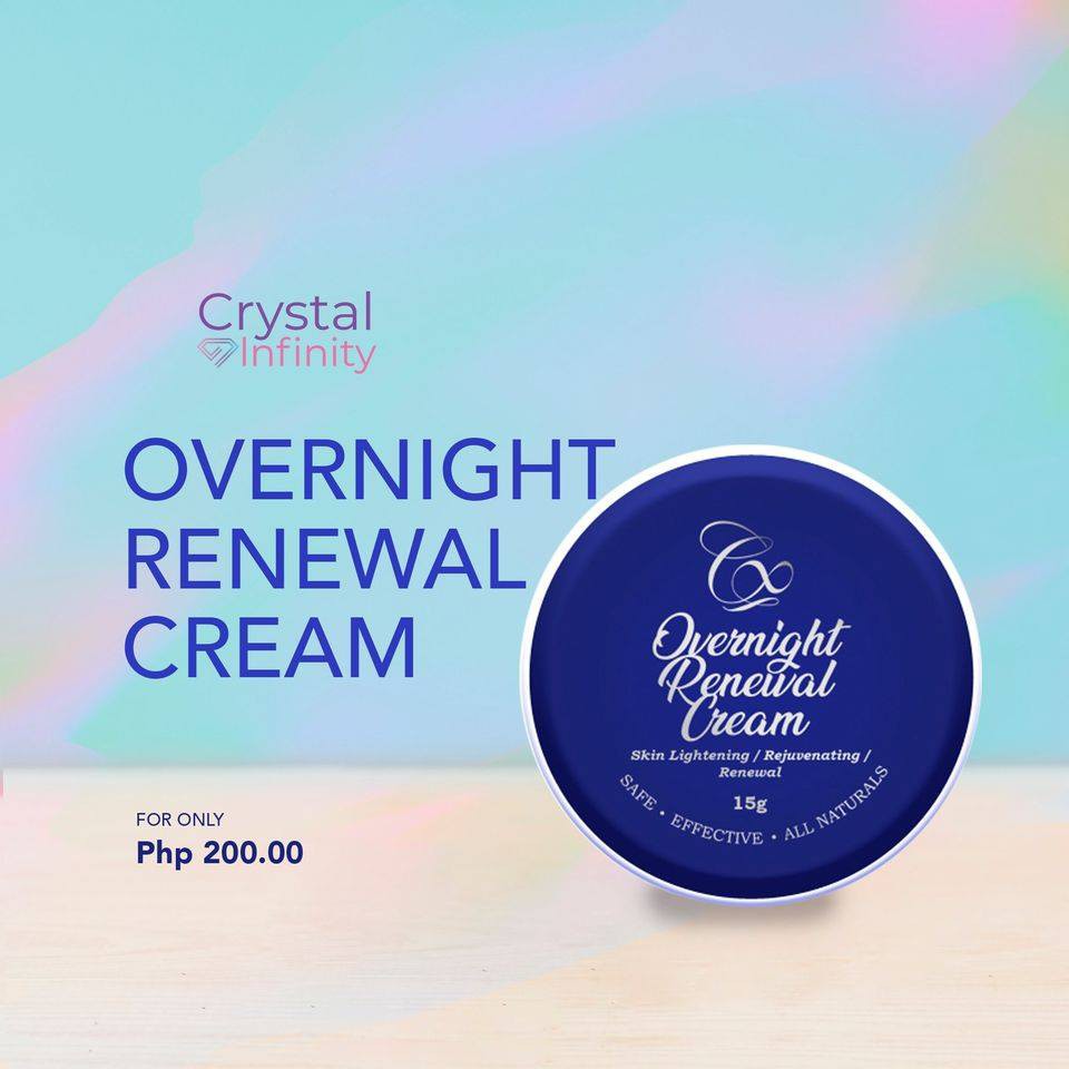Crystal Infinity OVERNIGHT REPAIR CREAM 25g | Shopee Philippines