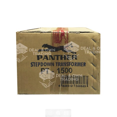 Panther PT 1500w-110v Step-down Transformer 1500 Watts, Input 220VAC, Output 110VAC Single Phase ...