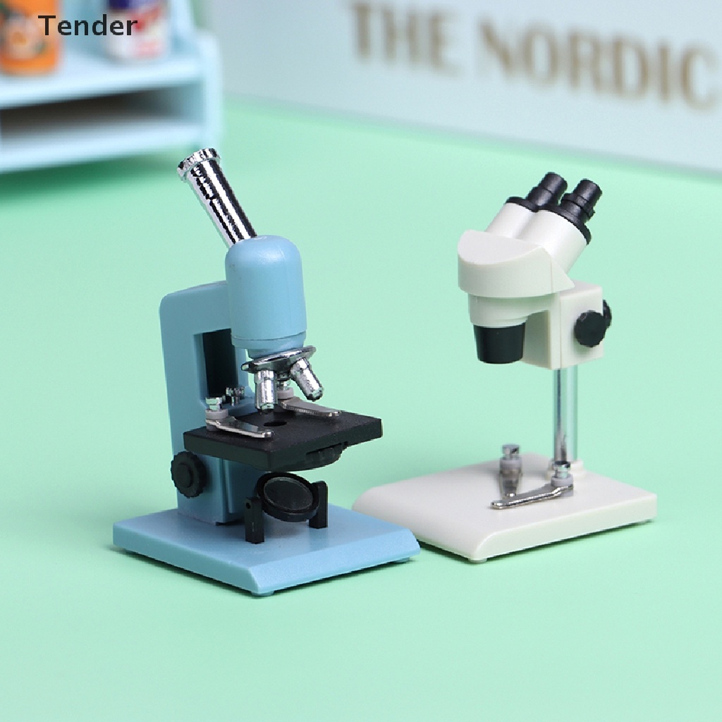 [Preferred] 1:12 Dollhouse Miniature Microscope Equipment Model ...