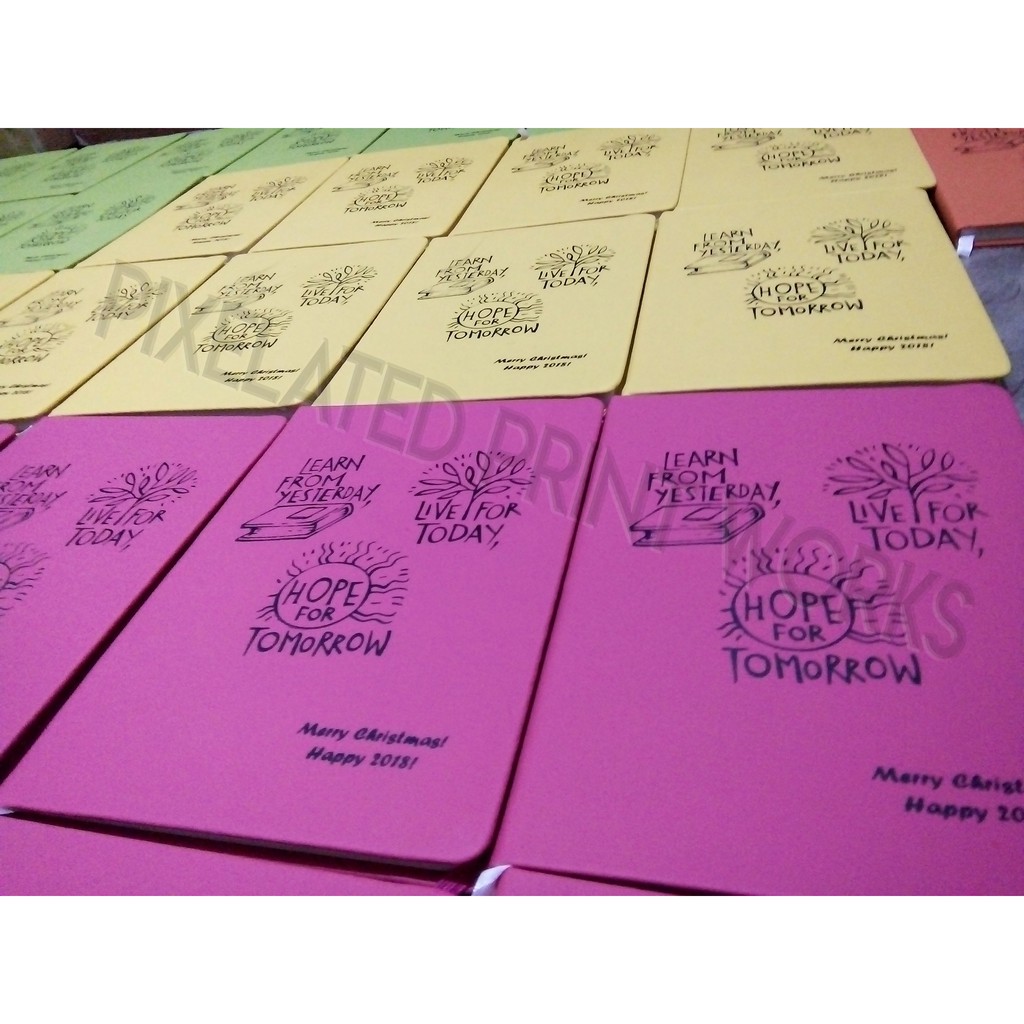 Personalized Notebooks with Print (30 pieces) | Shopee Philippines