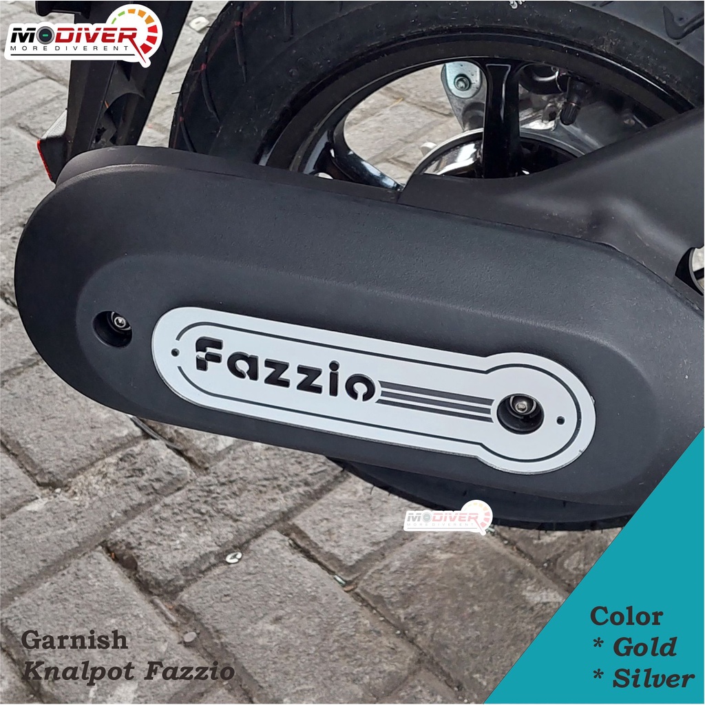 Yamaha Fazzio Muffler Exhaust Cover Garnish Modiver Accessories ...
