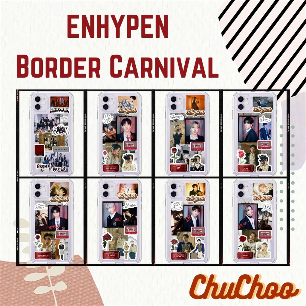 Chuchoo DIY Case Enhypen Border Carnival (Read Description) | Shopee ...