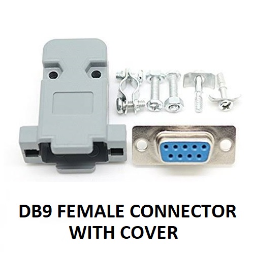 DB9 RS232 Female Connector with Socket D Sub 9 pin PCB Connector Female ...