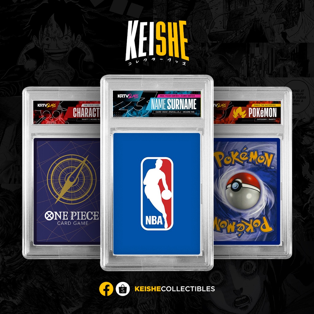KRTV Custom Slabs | Card Slab Case for your TCG Collection (NBA) (One ...
