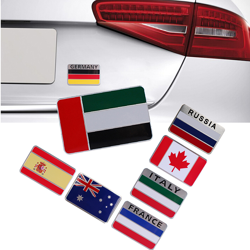 For Thailand Malaysia Indonesia Flag Logo Car Side Decoative Badge ...