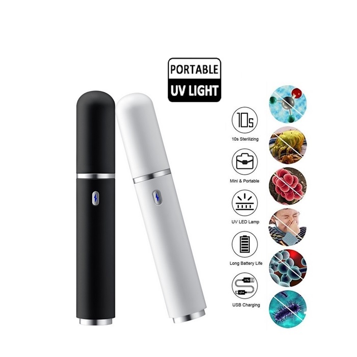 Mini UV Sterilizer Lamp USB UVC Handheld Ultraviolet Disinfection ...