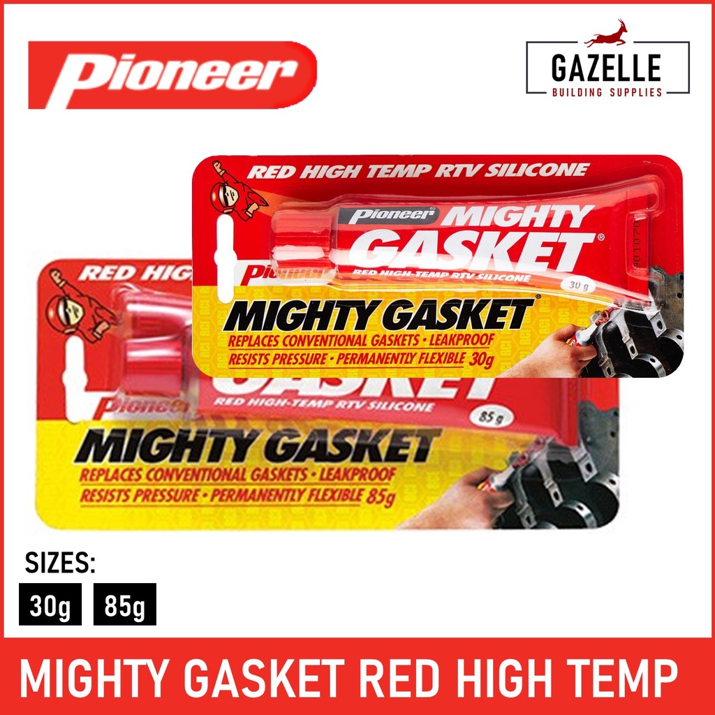 Pioneer Mighty Gasket Black / Grey / Red High Temp RTV Silicon / Liquid ...