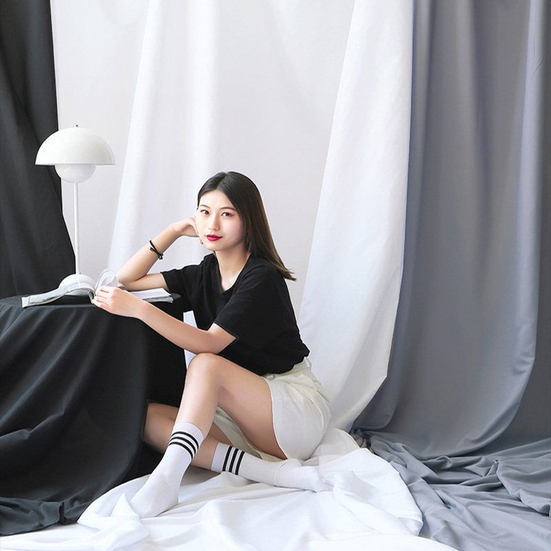 Photo Background Cloth Pure White Simple Nordic Photography Wall Cloth ...