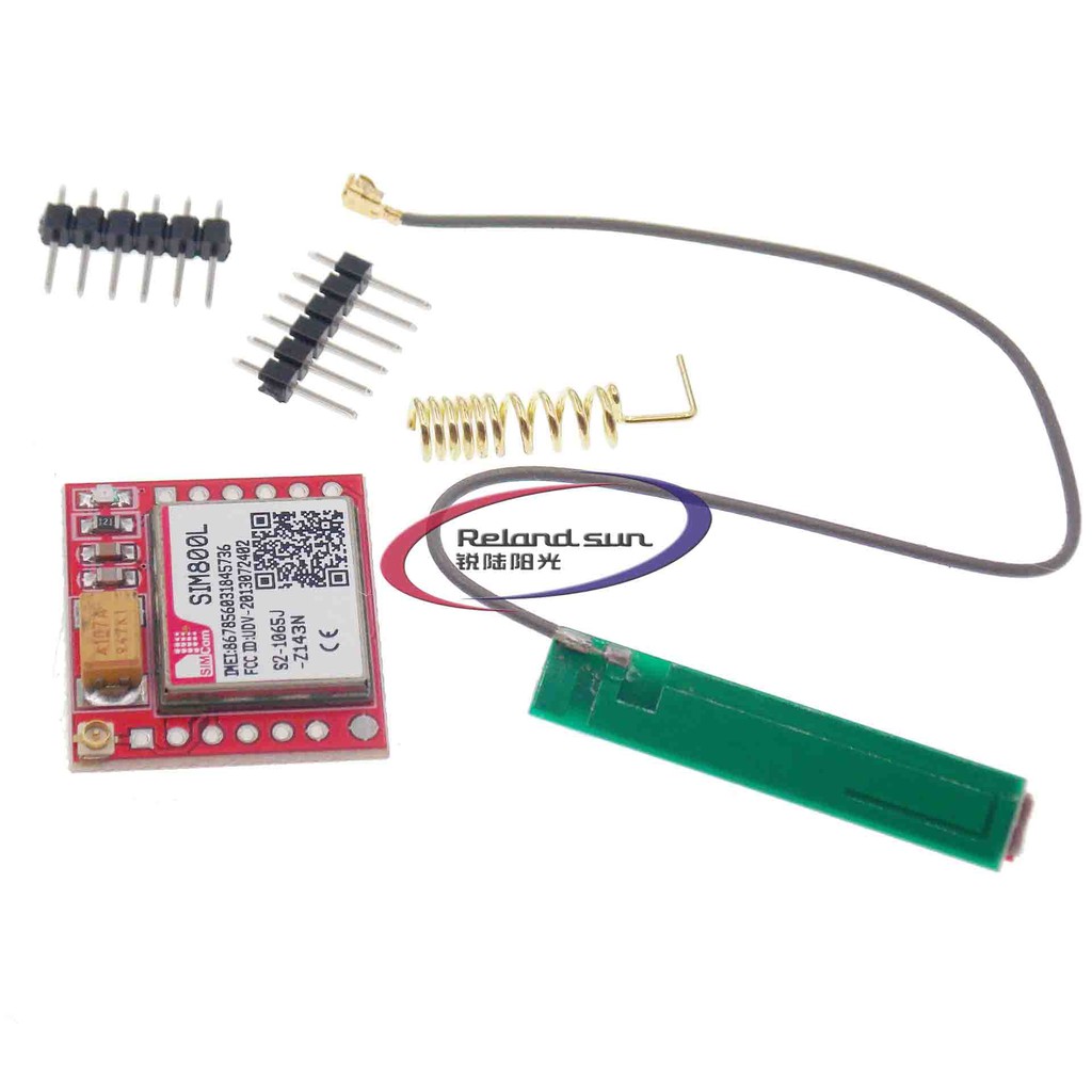 Smallest SIM800L GPRS GSM Module MicroSIM Card Core BOard Quad-band TTL ...