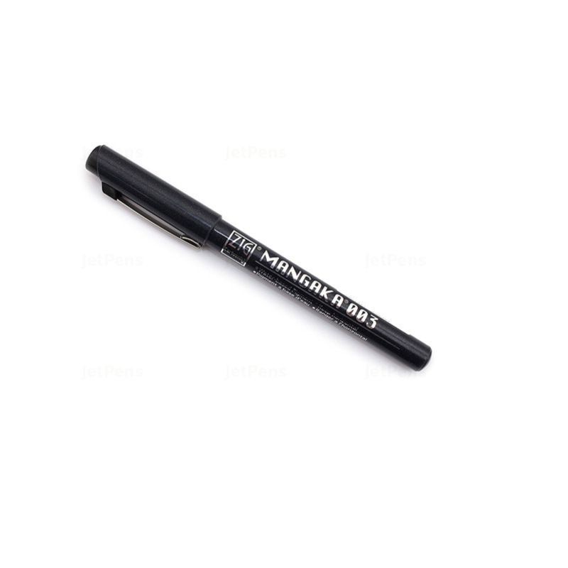 Kuretake Zig Cartoonist Mangaka 03 (Black) | Shopee Philippines