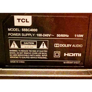 Backlight Set 55inch TCL 55sc4000, Led55p2us, Led55s4901,Led55s4903 ...