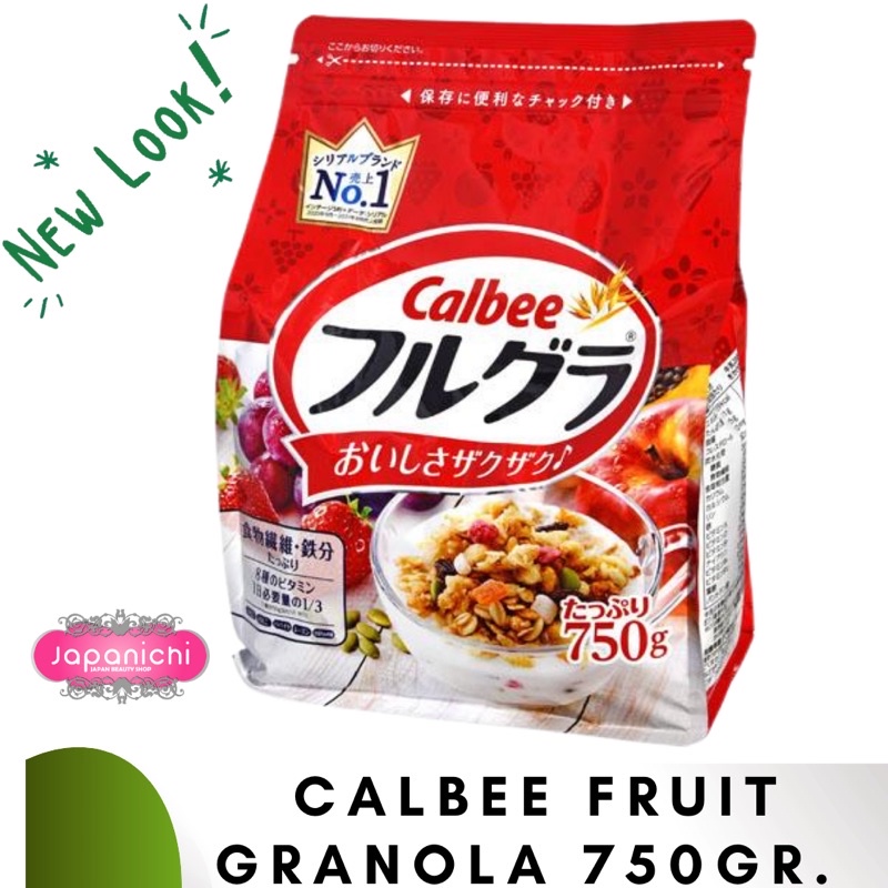 Calbee Fruit Granola Nut Big 750g Frugra Cereal Japan | Shopee Philippines