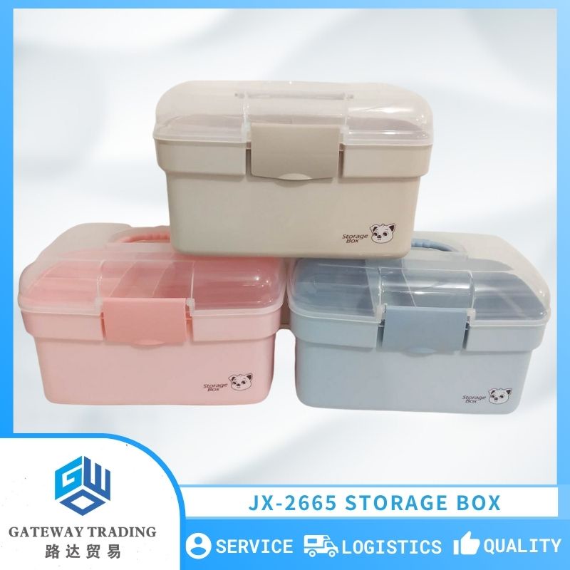 2665 Multi-Function Storage Box Office and House Storaging | Shopee ...