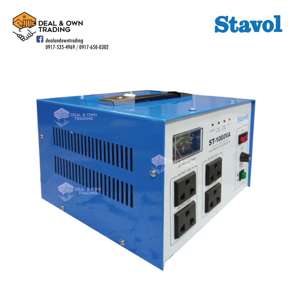 Stavol ST-1000VA 1000W AVR | Shopee Philippines
