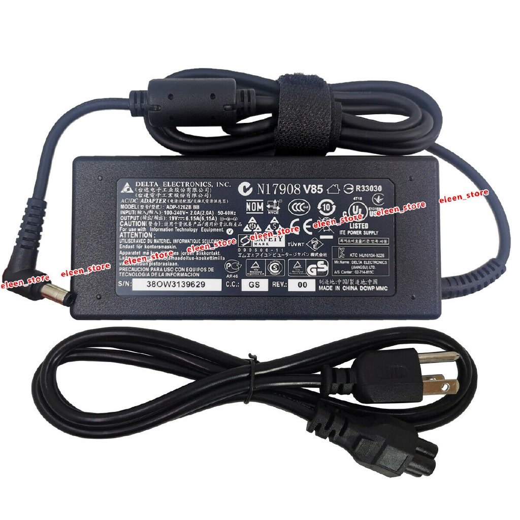 New Delta 6.15A 120W AC Adapter charger For MSI GS70 GL62 GE72 GE62 GP60 GP70 GP62 GP72 PE60 GE7 ...