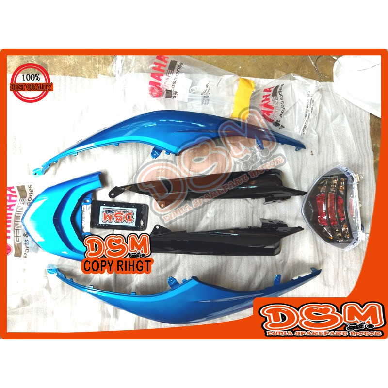 YAMAHA MIO SOUL GT BODY COVER PLUS PET TAIL CONNECTION AND STOP LAMP ...