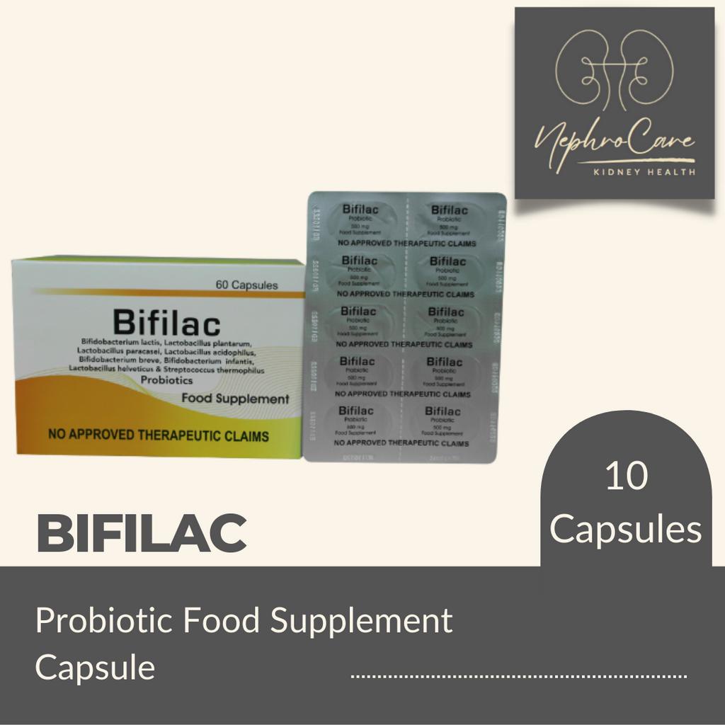 Bifilac Probiotics Food Supplement Capsule l 10 pieces l Exp Date: 2/ ...