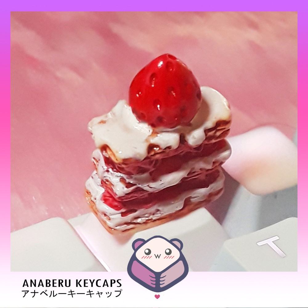 Keycaps Strawberry Cream for Mechanical Keyboard | Shopee Philippines