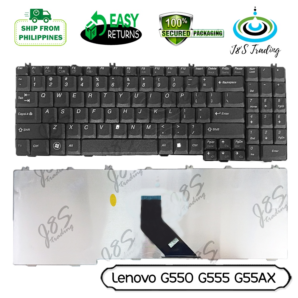 Laptop Keyboard For Lenovo G550 G555 B550 B560 Replacement | Shopee ...