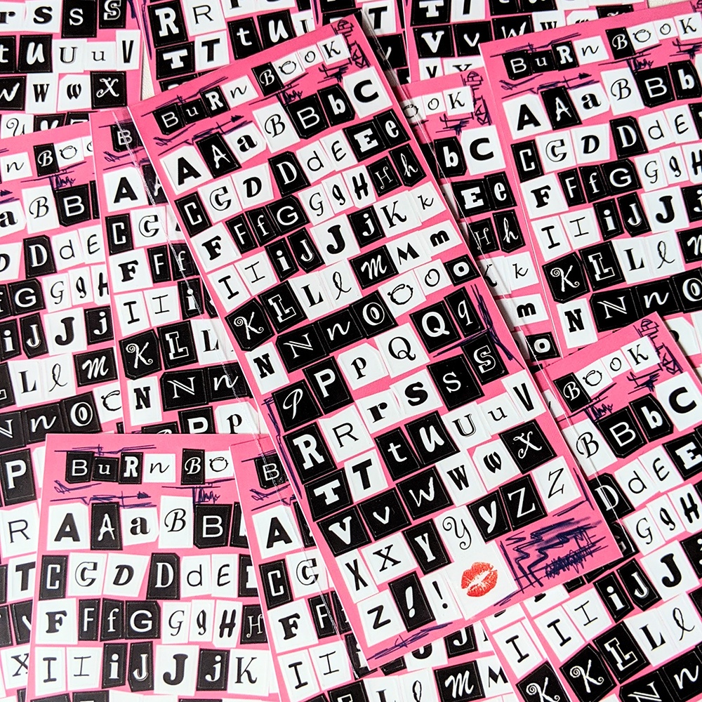 MAGAZINE COLLAGE & RANSOM ALPHABET STICKER by RATTLED STUDIO - MAGAZINE ...