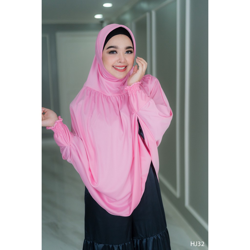 Veil With Sleeves Extra Large Muslim Finished Islamic Hijab Cloth ...