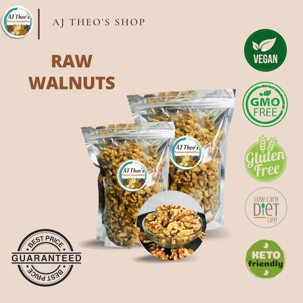 Raw Walnuts 100g – Omega-3 Rich & Heart-Healthy | Shopee Philippines