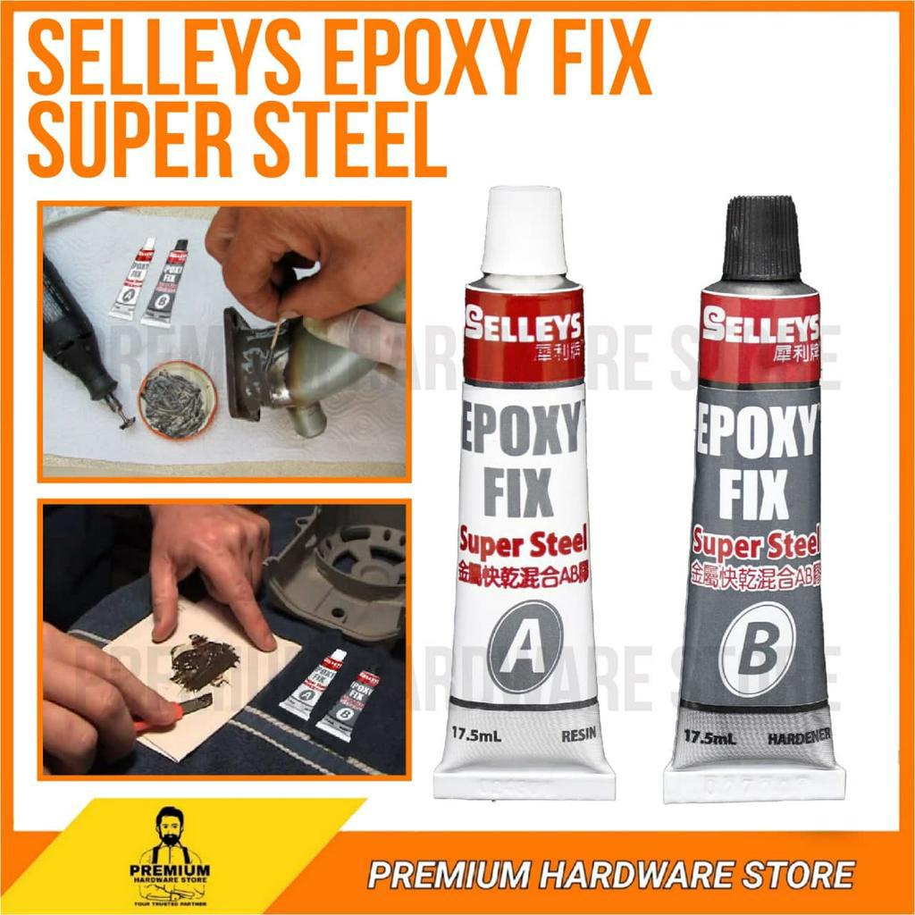 Selleys Epoxy Fix Super Steel 35ml | Shopee Philippines